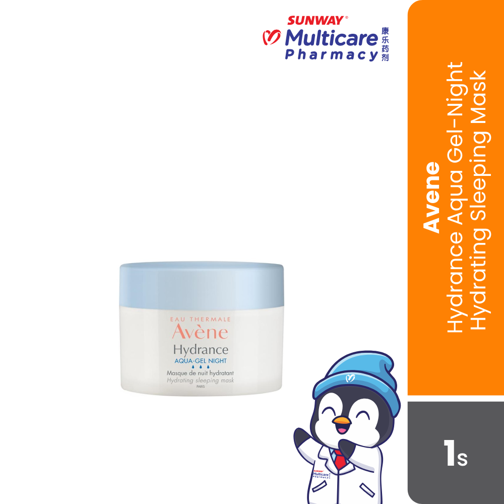 Avene Hydrance Aqua Gel-Night Hydrating Sleeping Mask – Sunway ...