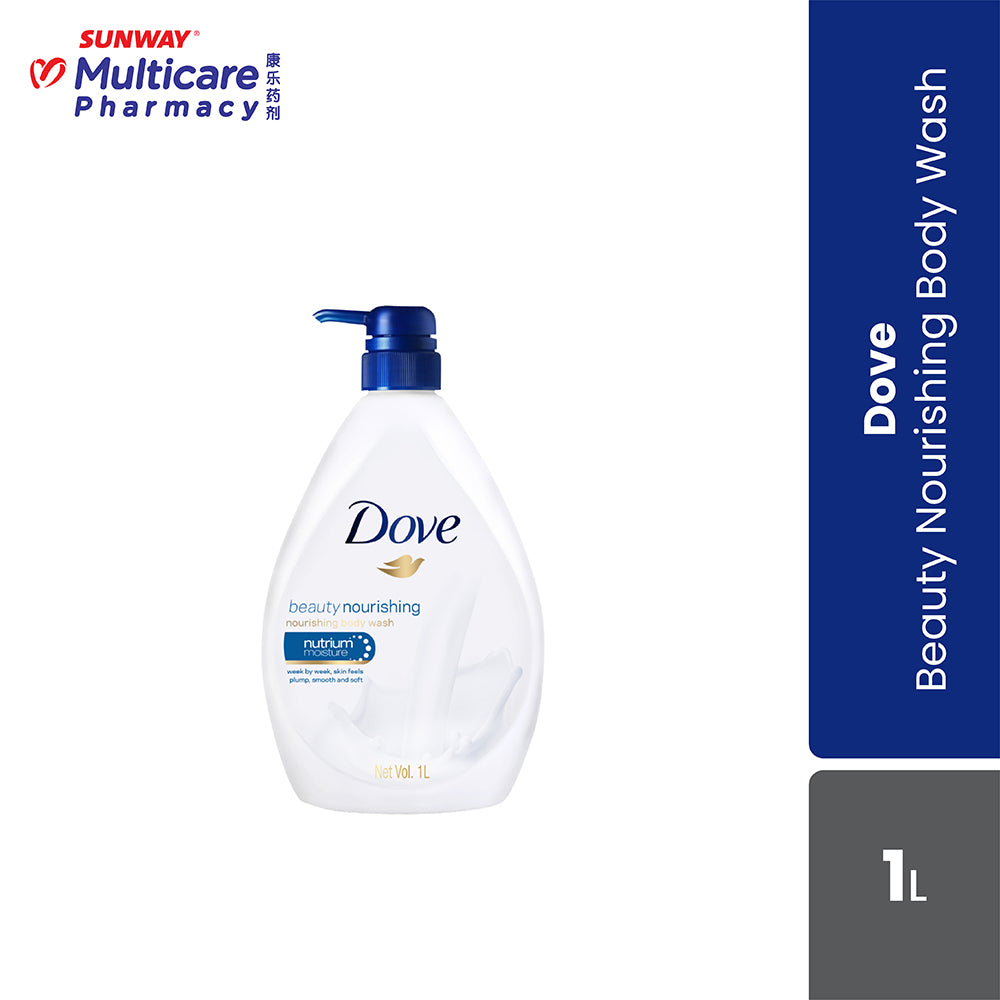 Dove Nutrium Moisture Nourishing Body Wash 1L – Sunway Multicare Pharmacy