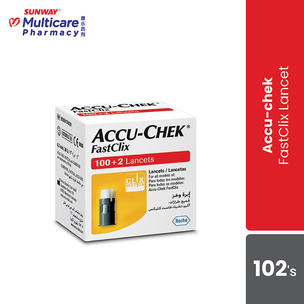 Accu-Chek Fastclix Lancets – Sunway Multicare Pharmacy