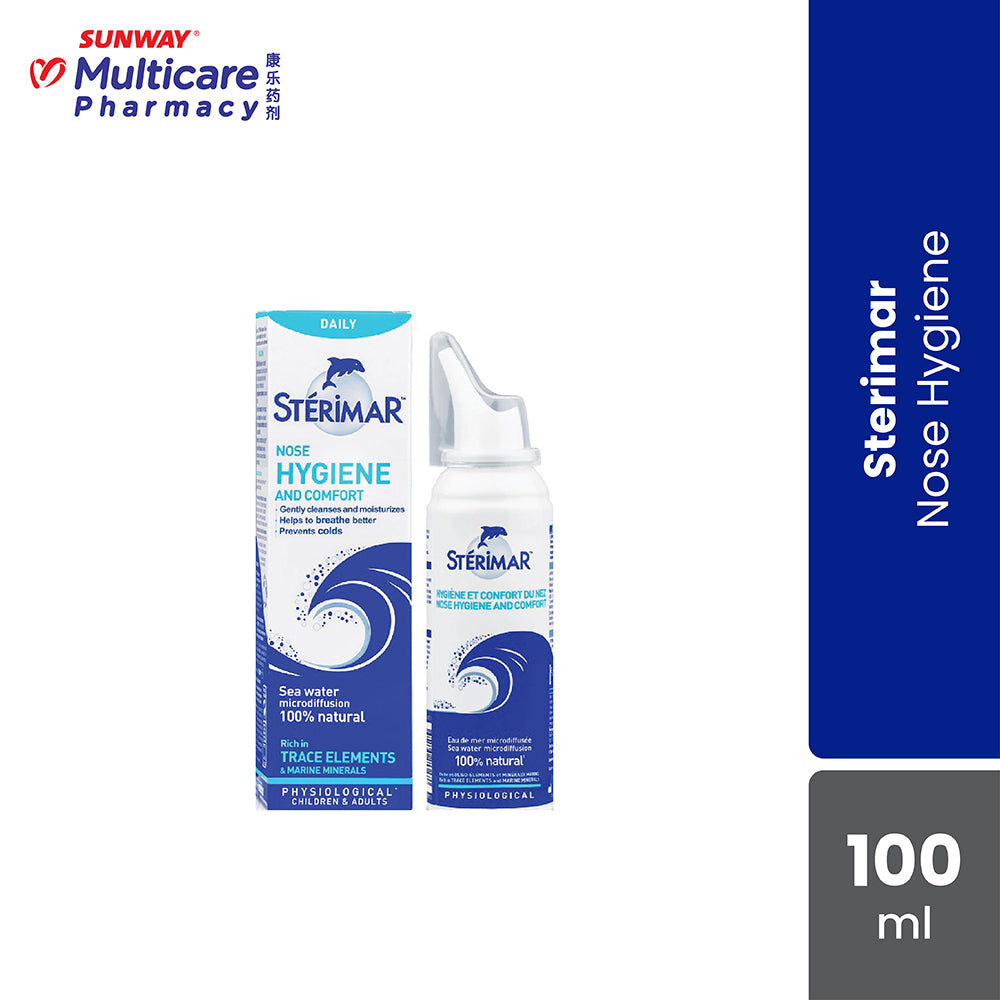 Sterimar Nasal Hygiene 100Ml – Sunway Multicare Pharmacy