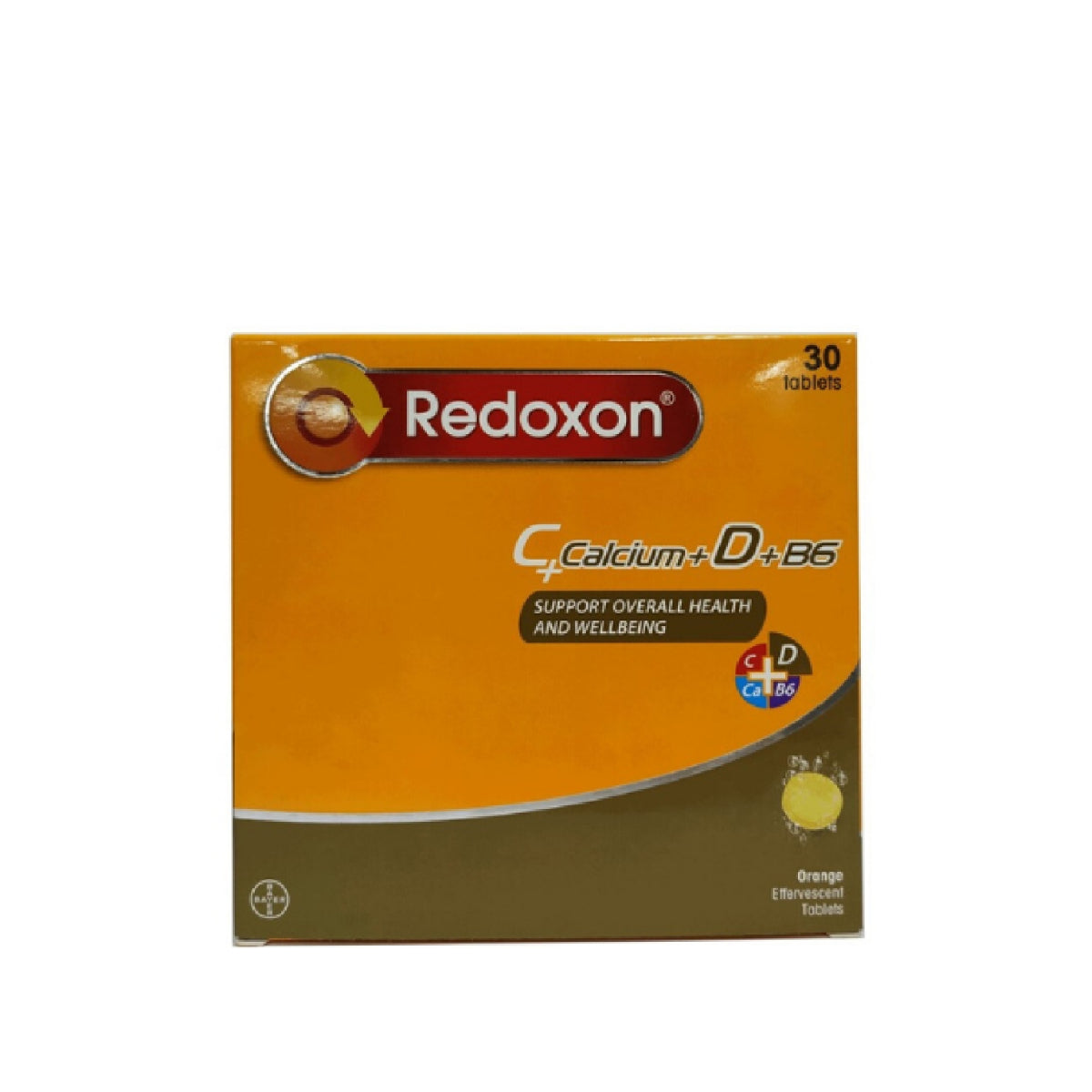 Redoxon Vitamin C + Calcium + Vitamin D + Vitamin B6 Effervescent Oran ...