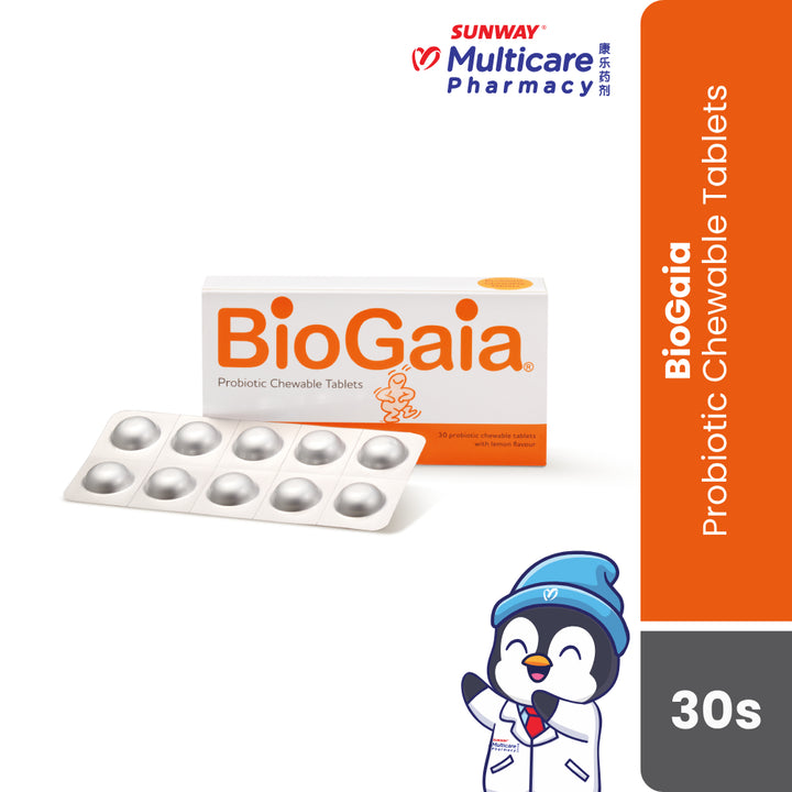 Biogaia Probiotic Chewable Tablets – Sunway Multicare Pharmacy
