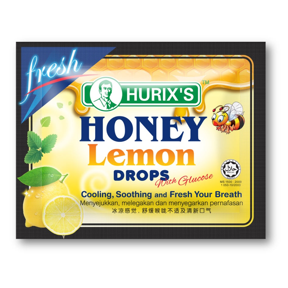 Hurix'S Lemon Drop With Glucose 6'S – Sunway Multicare Pharmacy