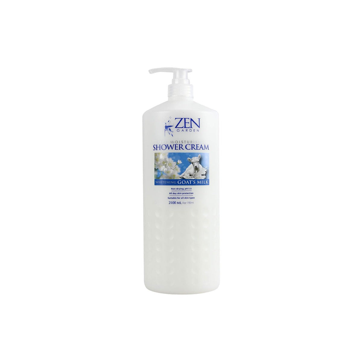 Zen Garden Shower Cream 2.1 Liter - Goat Milk – Sunway Multicare Pharmacy